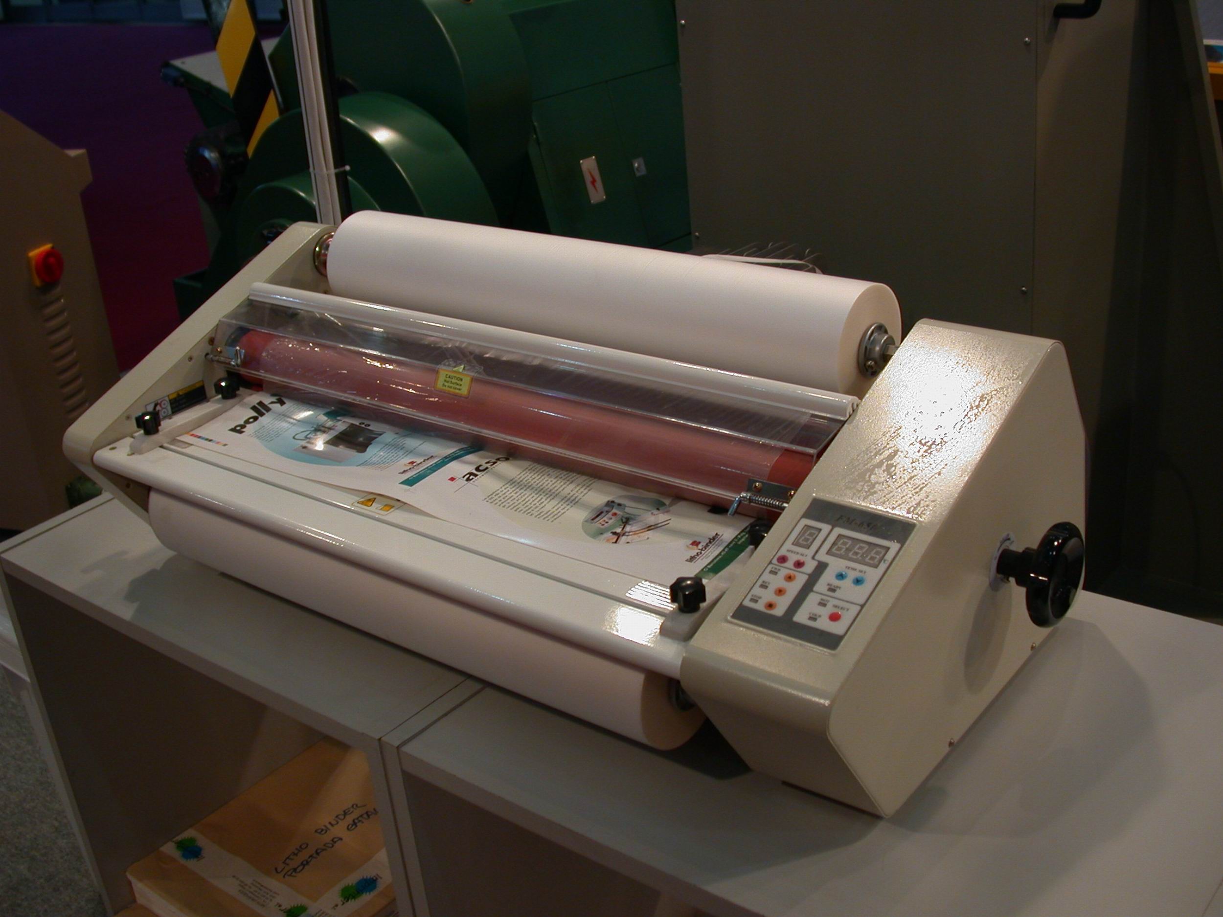 360MM roll laminator 360MM hot & cold roll laminating machine